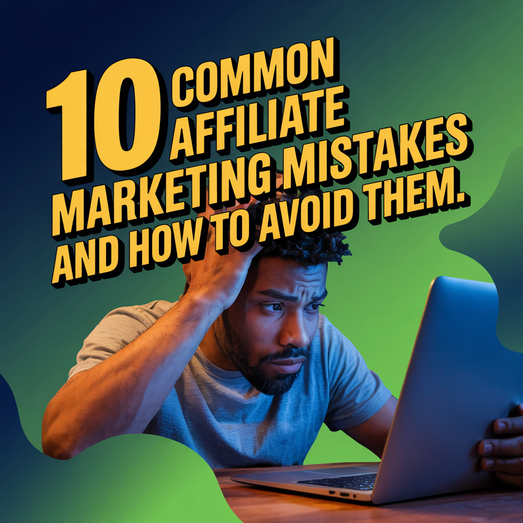 10 Common Affiliate Marketing Mistakes to Avoid